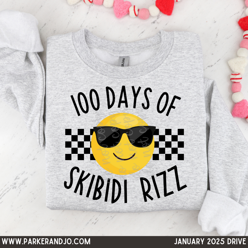 100 Days of Skibidi Rizz PNG – Parker & Jo