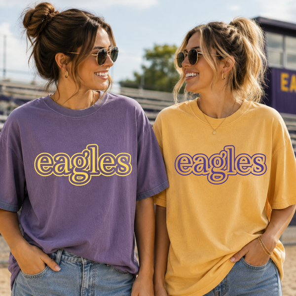 bubble double outline school spirit mascot editable template – Parker & Jo