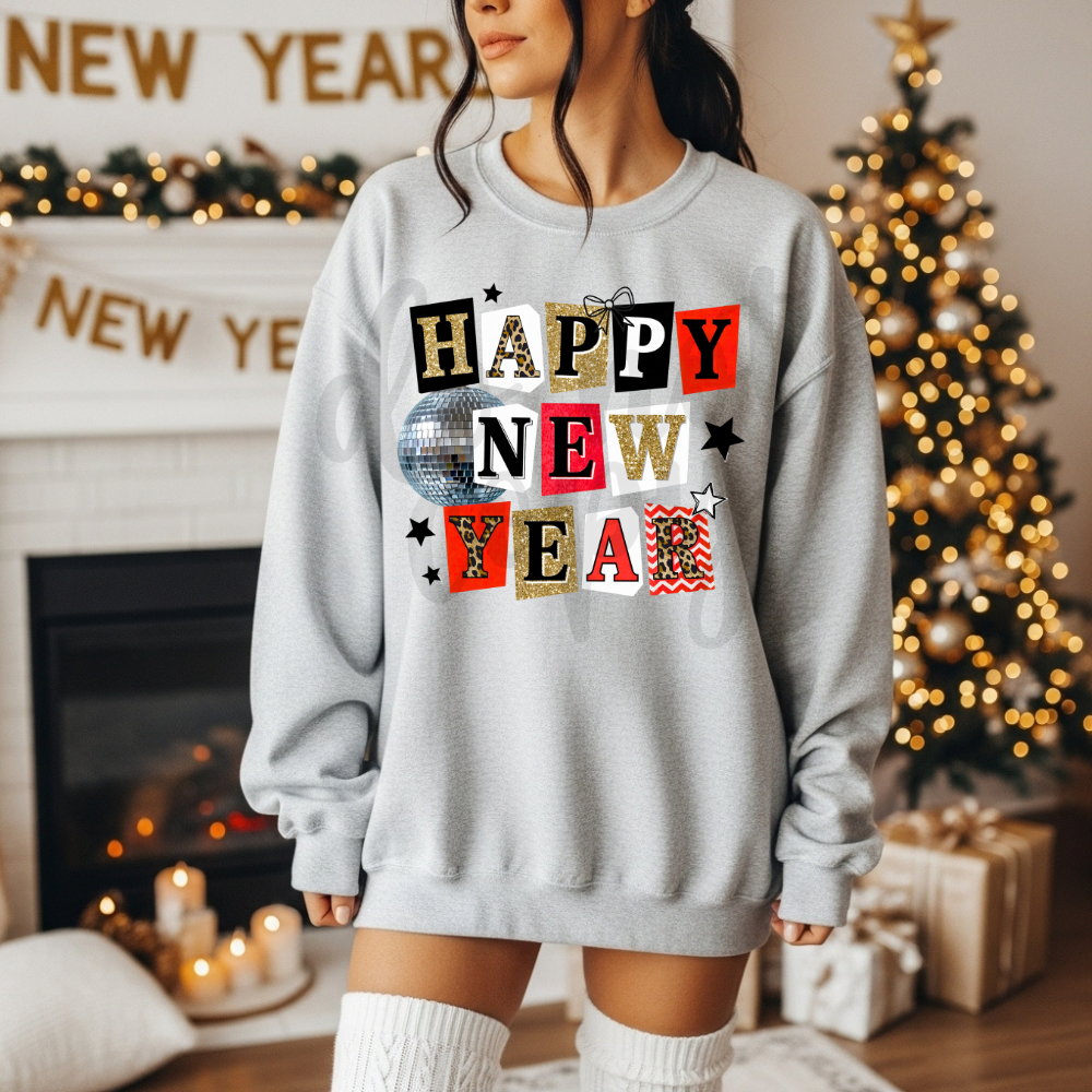 happy new year red png – Parker & Jo